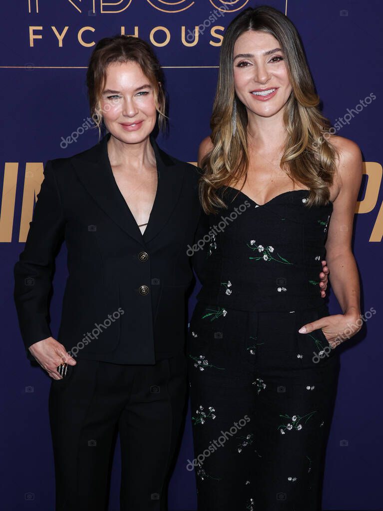 La actriz estadounidense Rene Zellweger (Renee Zellweger) llega al evento FYC de NBCUniversal ...