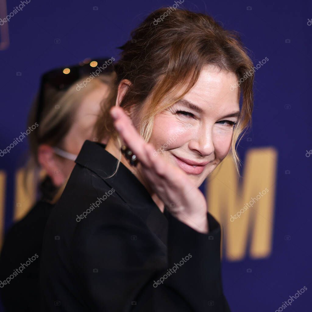 La actriz estadounidense Rene Zellweger (Renee Zellweger) llega al ...