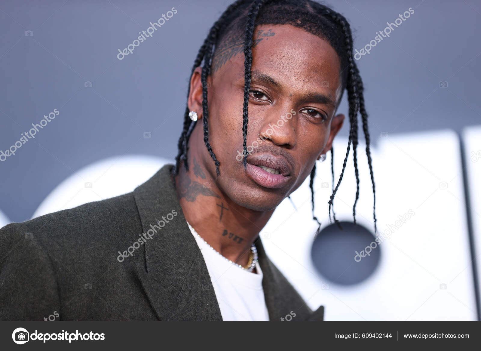 American Rapper Travis Scott Travi Scott Jacques Berman Webster Arrives ...