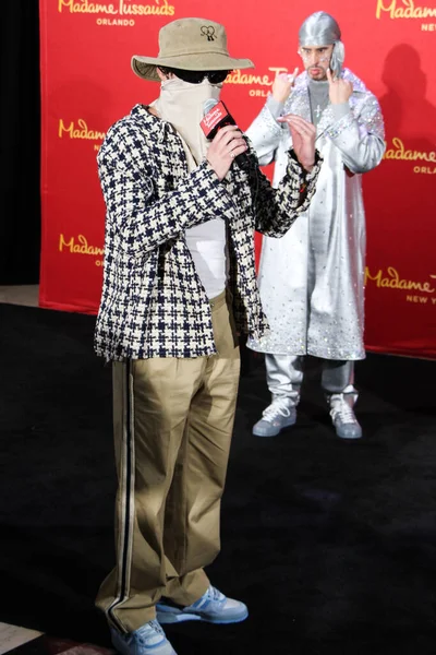 Puerto Rican Rapper Bad Bunny Reveals Wax Figures Madame Tussauds ...