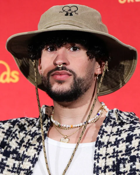 Puerto Rican Rapper Bad Bunny Reveals Wax Figures Madame Tussauds ...