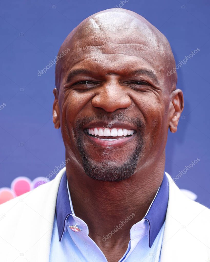 El actor estadounidense Terry Crews llega a la Temporada 17 de 'America ...