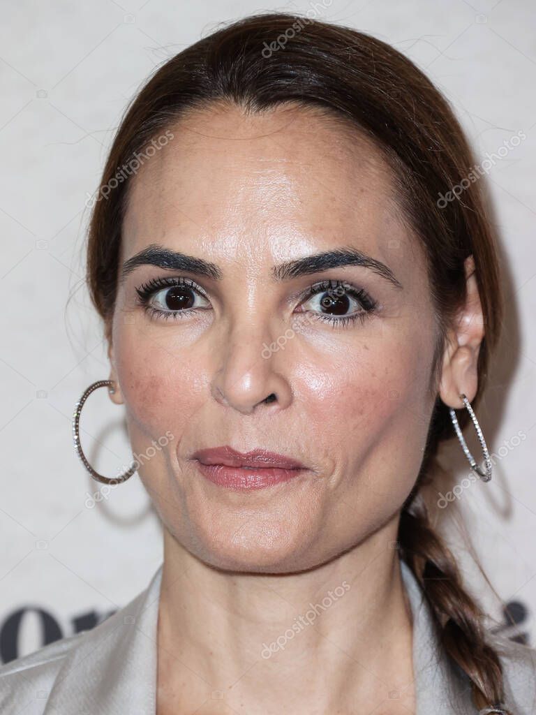 La ex actriz y ex modelo estadounidense Talisa Soto llega al estreno de ...