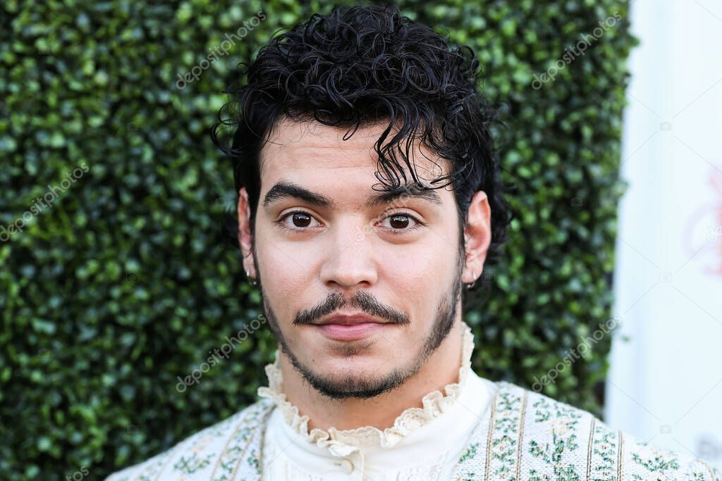 El actor estadounidense Aaron Domínguez llega a los 37º Premios Anuales ...