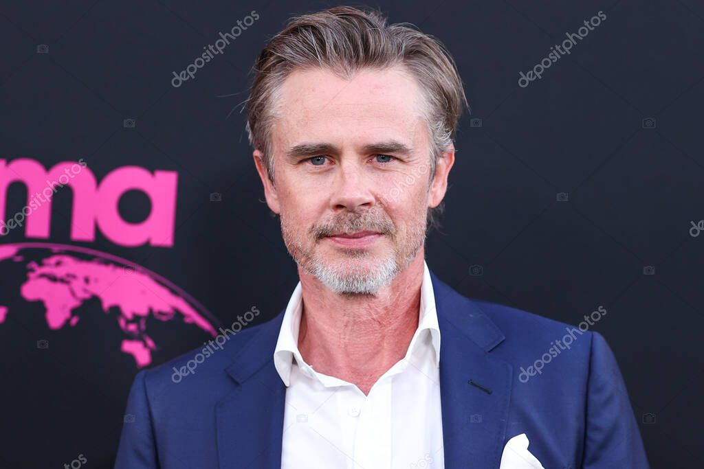 El actor estadounidense Sam Trammell llega a la Gala de Premios de la ...