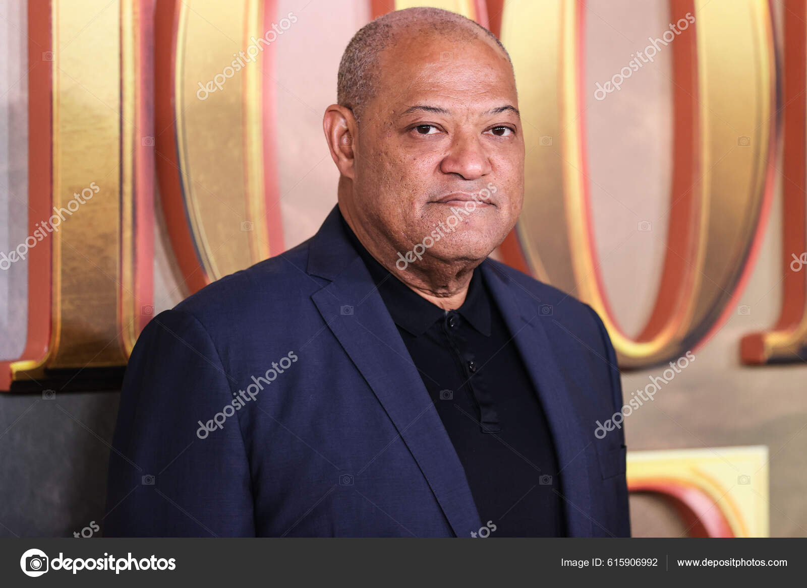 American Actor Laurence Fishburne Arrives World Premiere Netflix's 'The ...