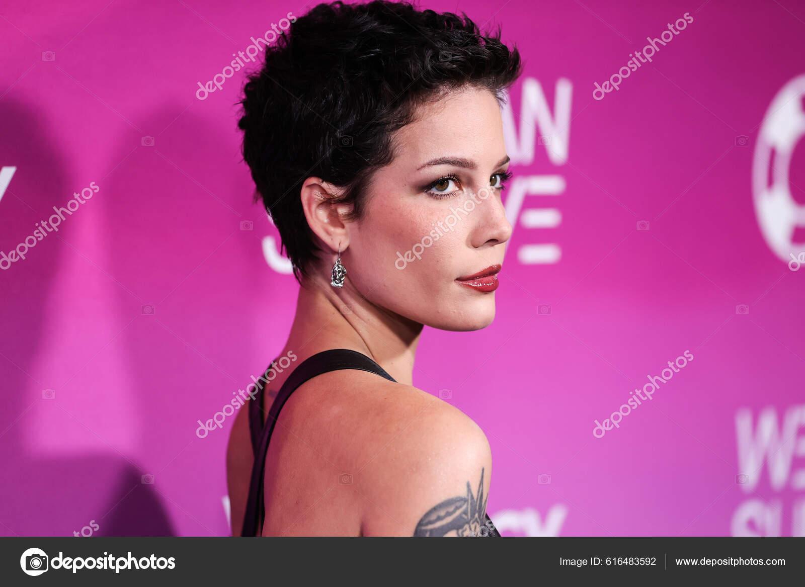 American Singer Songwriter Halsey Ashley Nicolette Frangipane Arrives ...