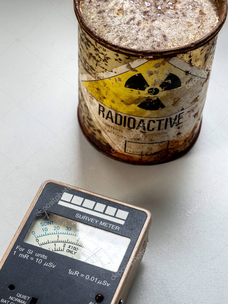 Instrumento de reconocimiento de radiación portátil que detecta ...