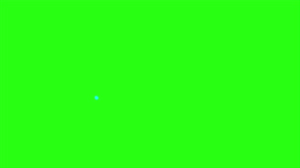 Loop Animation Stroke Green Screen Background — Stock Video ...