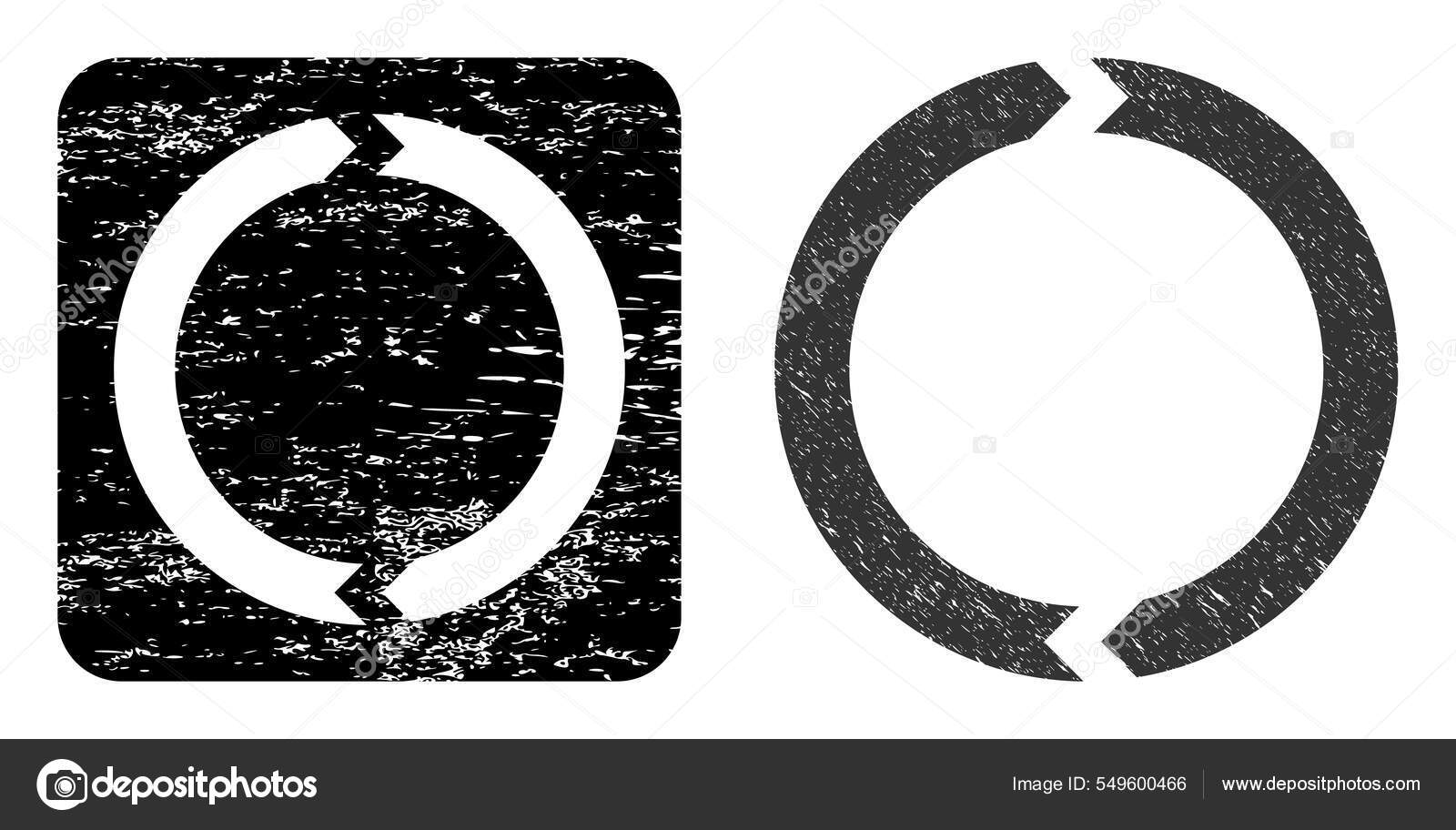 Rubber Rotation Stencil Badge Stock Vector Image by ©anastasyastocks ...