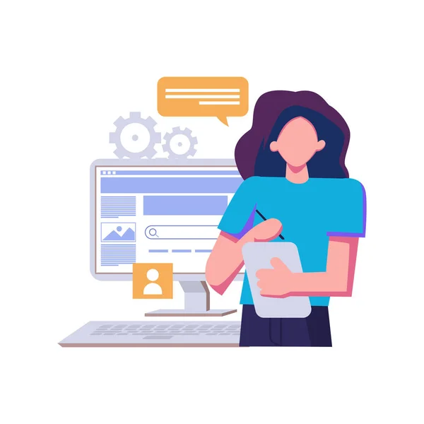 Personificaci n estilo plano ilustraci n vector dise o 2024