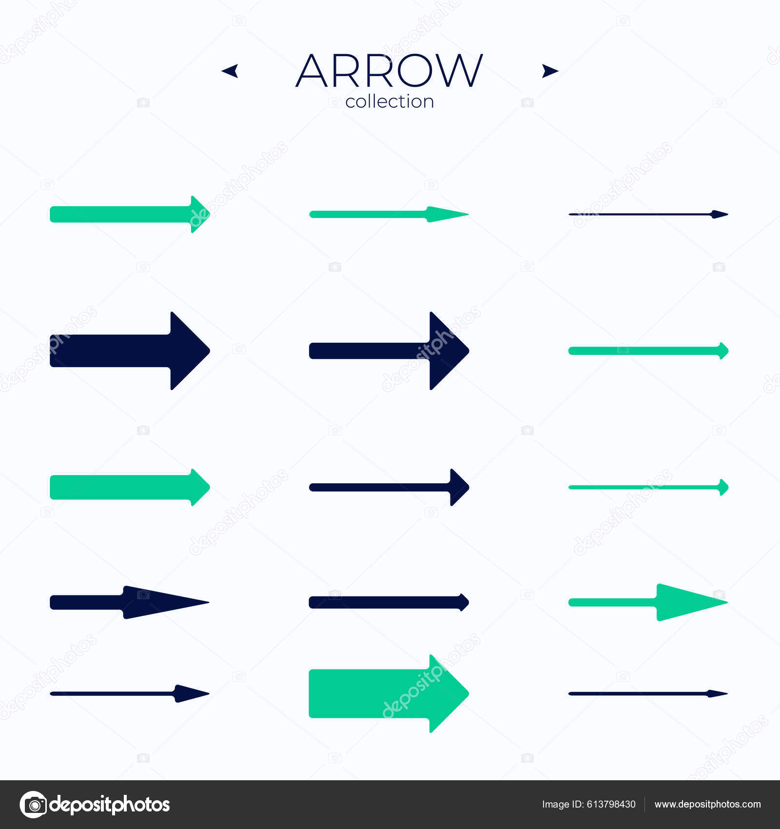 Single Arrow Vector