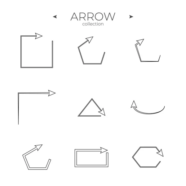 100,000 Basic arrow set Vector Images | Depositphotos