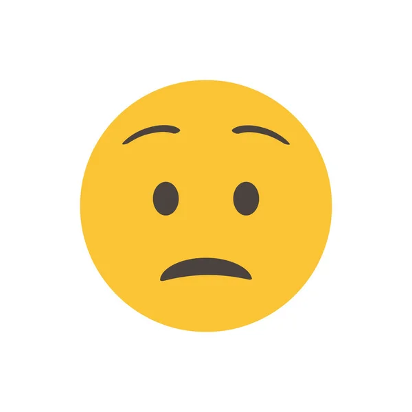 Wajah Sedih Sedih Sedih Emoticon Kuning Yang Lucu Tersenyum Emoticon ...