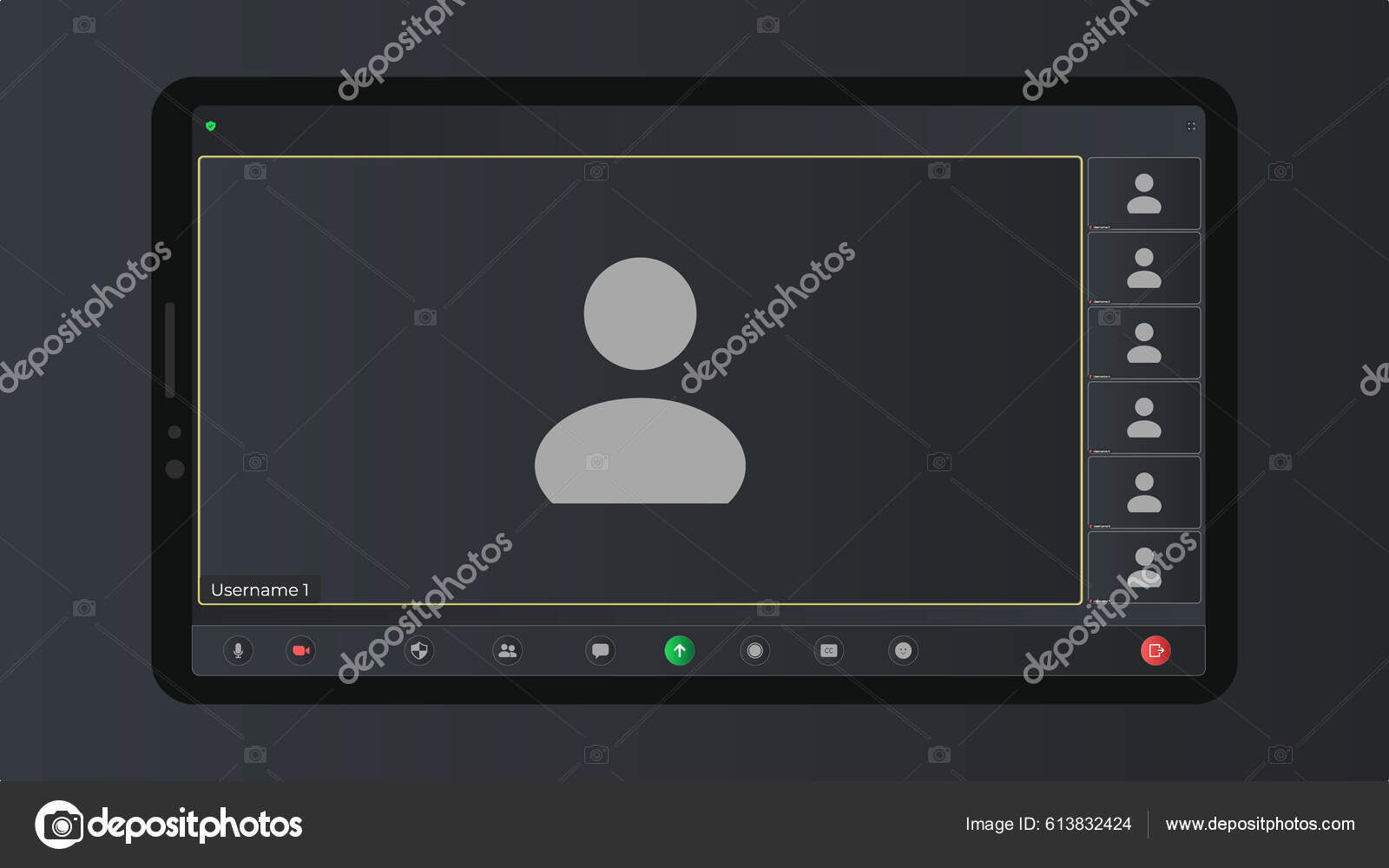 Video Conference Calls Window Overlay Application Calls Call Window App ...