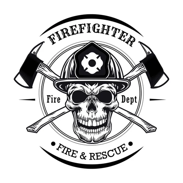 Firefighter Badge Template