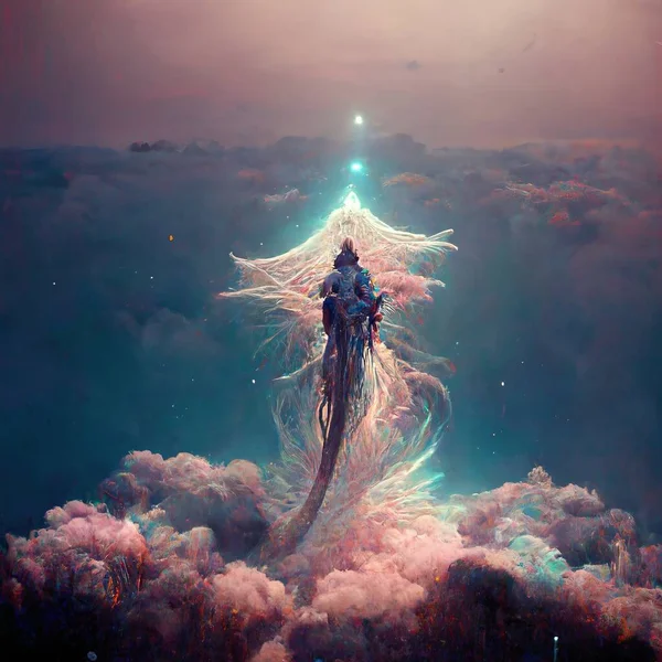 Dragon god, gigantic dragon, fantasy, Concept Art, Illustration ...