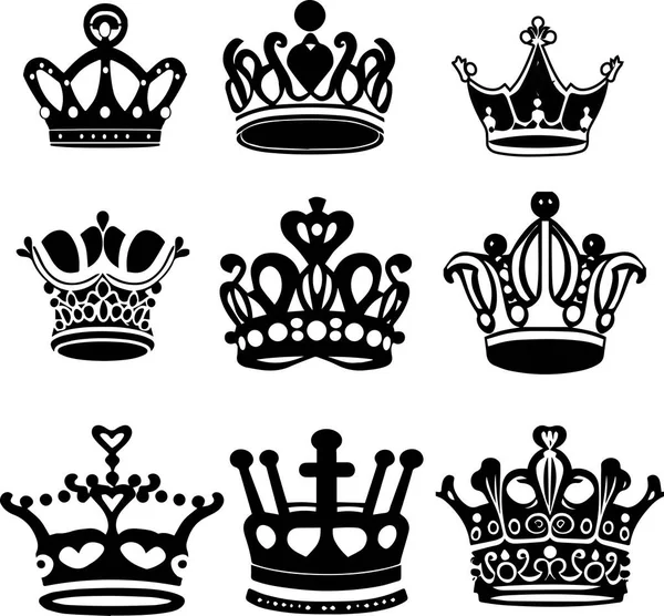 Queen Crown Vector Art