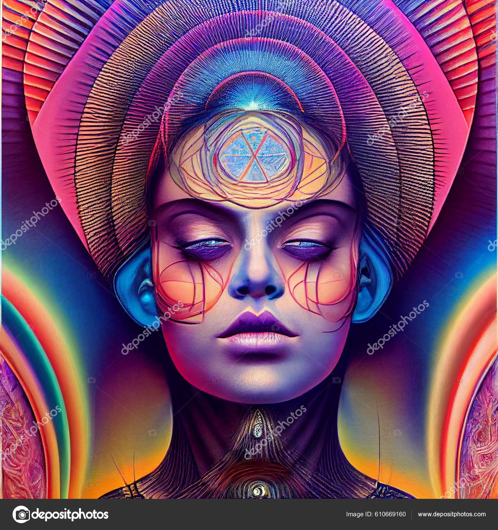 Trippy Third Eye Drawings