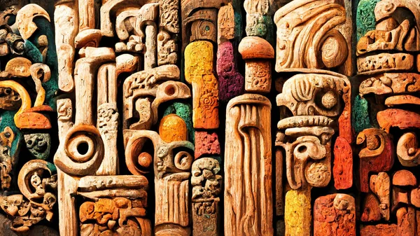 Mayan art Stock Photos, Royalty Free Mayan art Images | Depositphotos