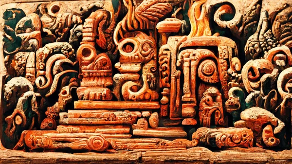 Mayan art Stock Photos, Royalty Free Mayan art Images | Depositphotos