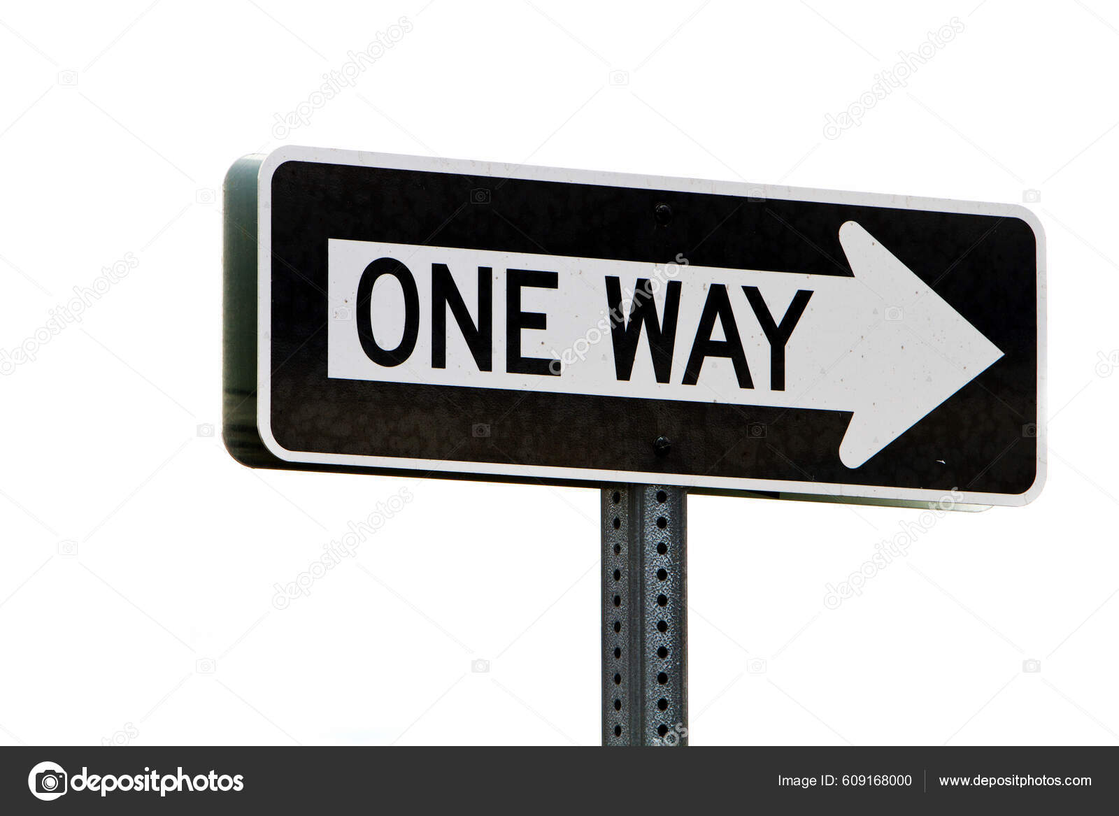 One Way Street Signs