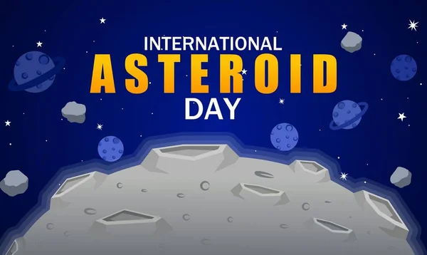 Asteroid day Vector Art Stock Images | Depositphotos