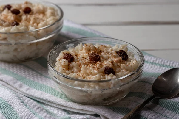 Rice pudding raisins Stock Photos, Royalty Free Rice pudding raisins ...