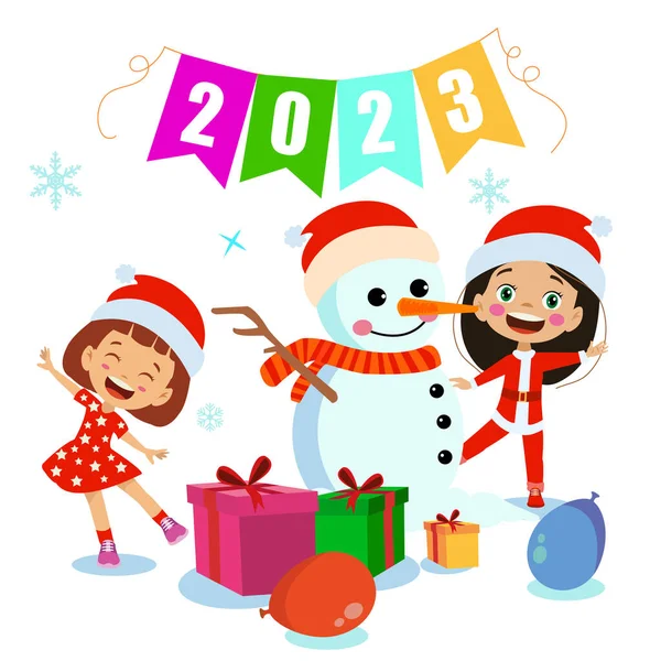 100,000 Happy new year kids clipart Vector Images | Depositphotos