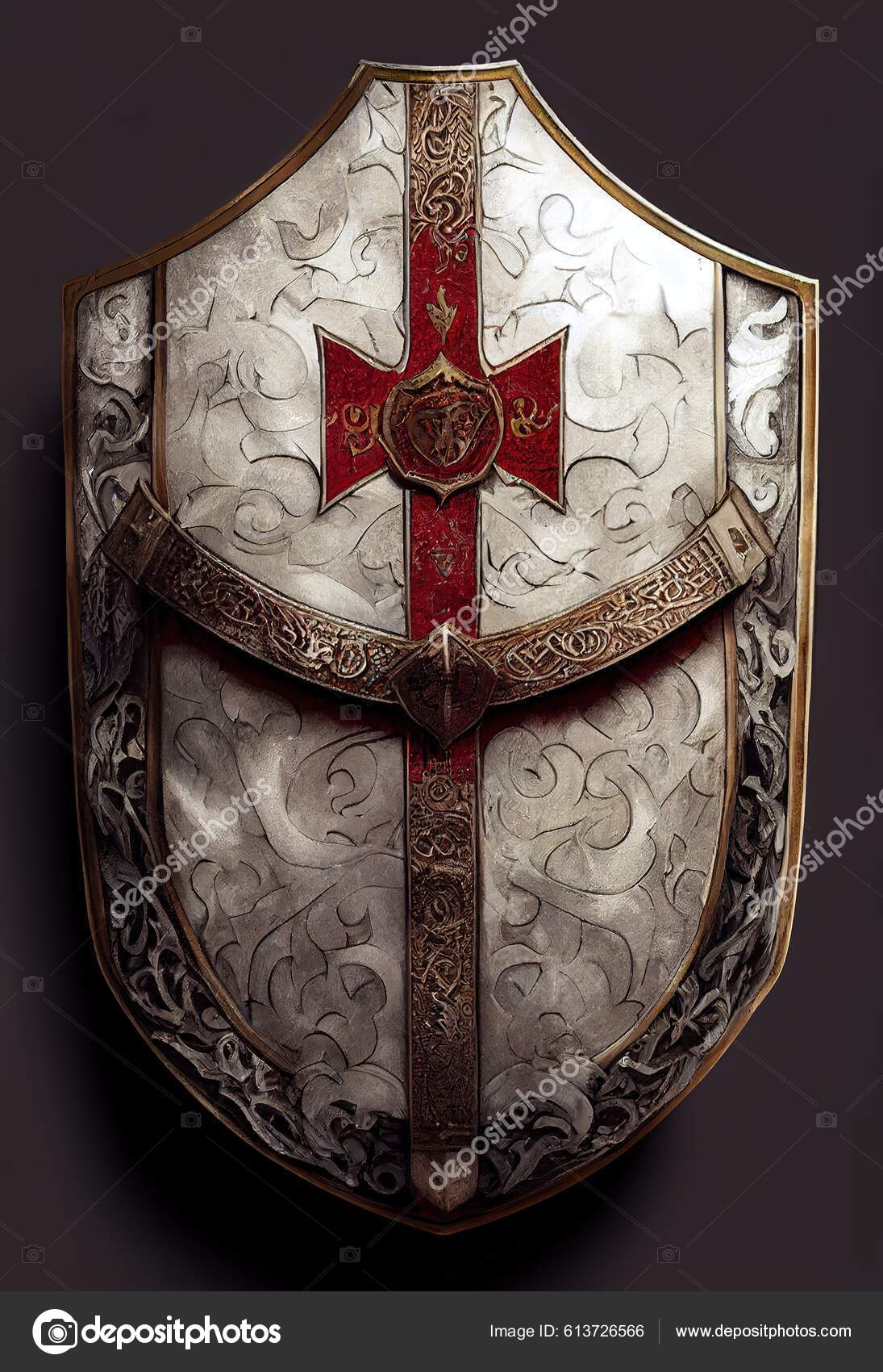 Medieval Shield Wallpaper
