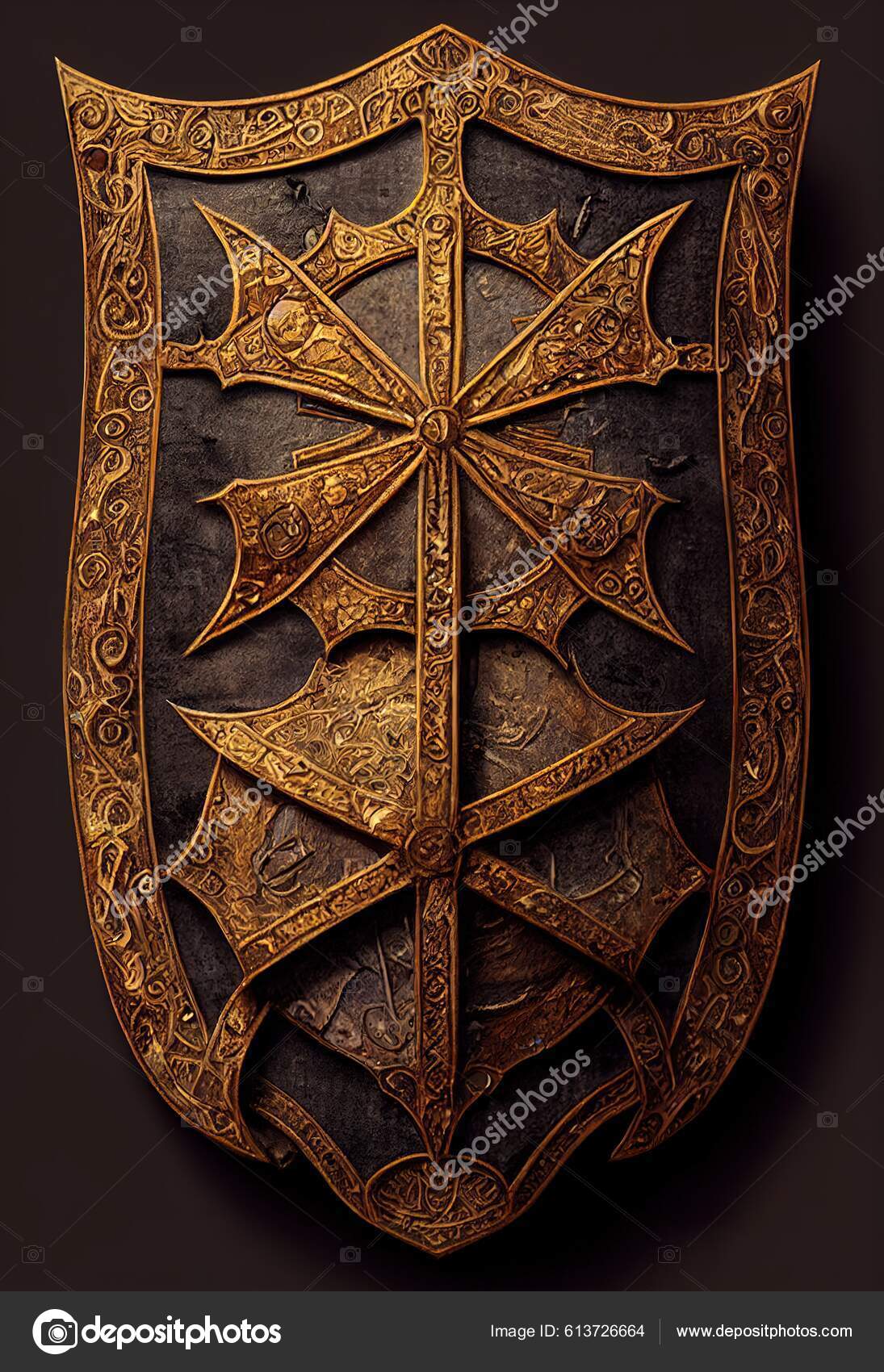 Medieval Shield Wallpaper