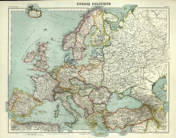 Vintage map europe Stock Photos, Royalty Free Vintage map europe Images ...