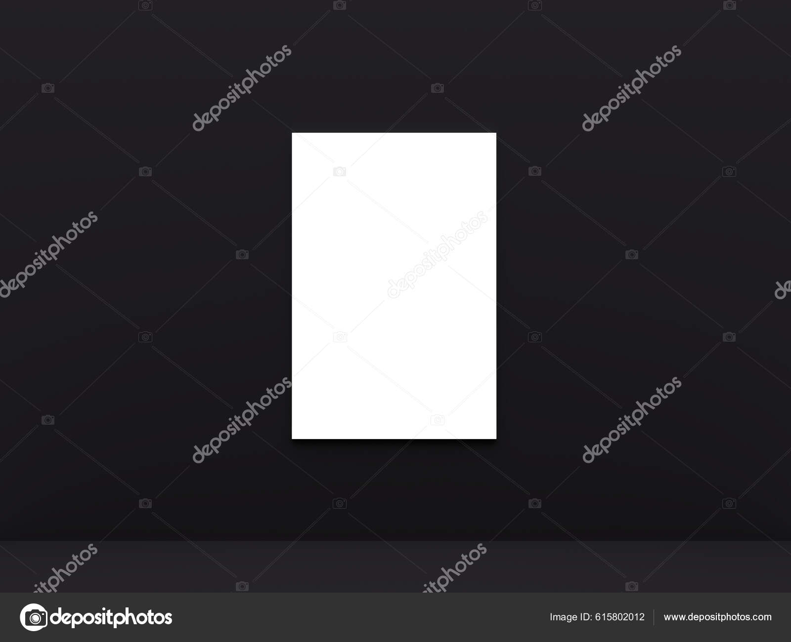 Abstract Moonless Night Background Render Empty Space Room Minimal ...