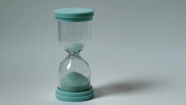 Hourglass Isolated White Background Time Concept Time Fleeting — Stock ...