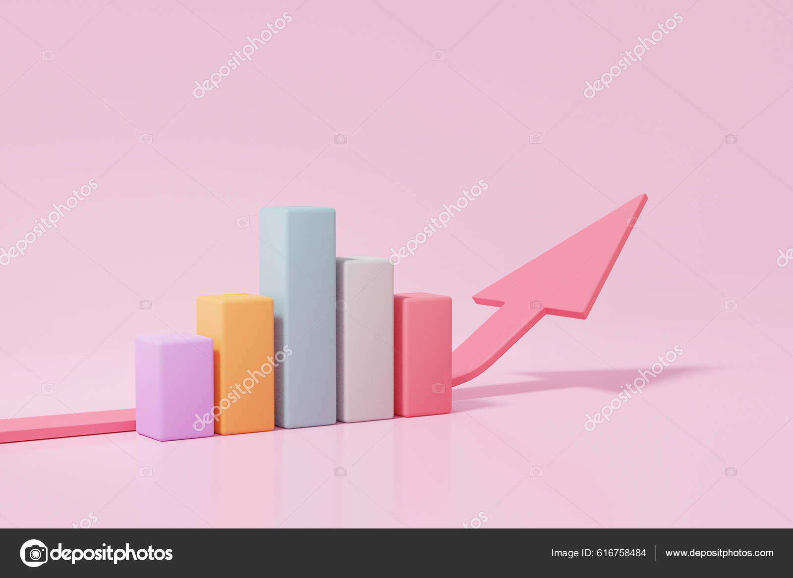 Minimal Cartoon Isometric Data Analytics Growth Statistics Finance ...