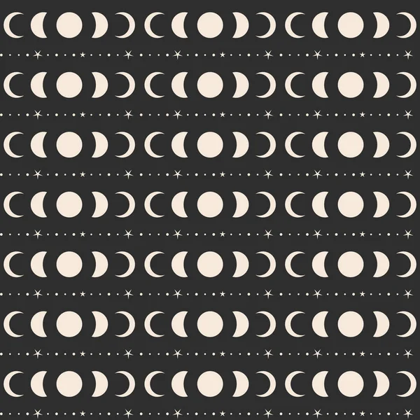 Lunar phases pattern Stock Photos, Royalty Free Lunar phases pattern ...