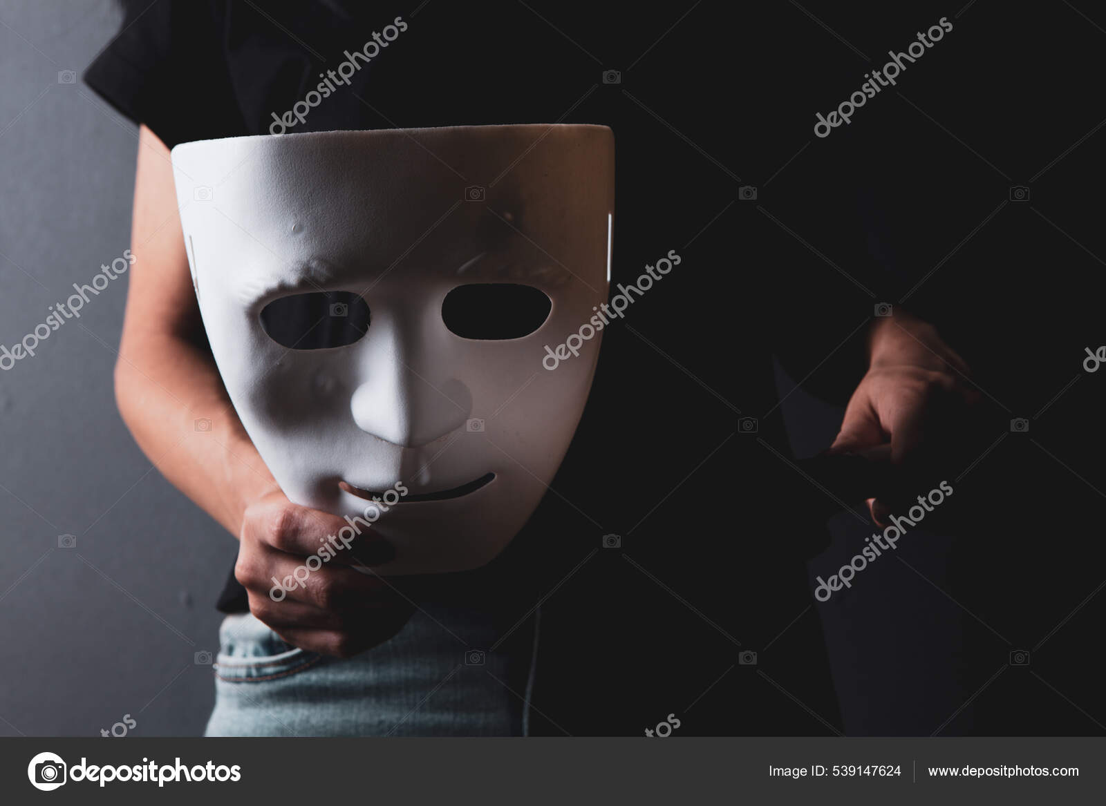 Anonymous Mask Smoking