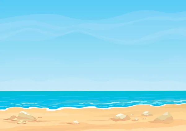 Playa dibujo Stock vektory | DepositPhotos