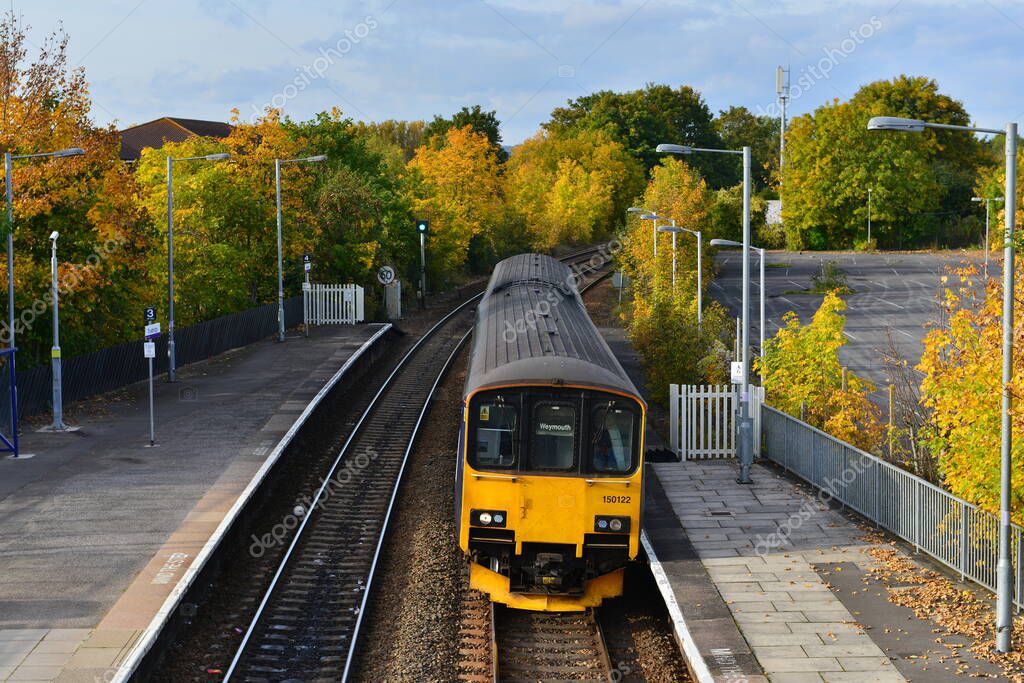 Westbury, UK - July 15, 2018: A Great Western Railway (GWR) InterCity ...