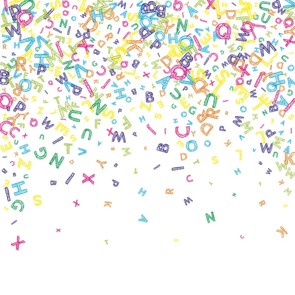 Floating letters Vector Images | Depositphotos