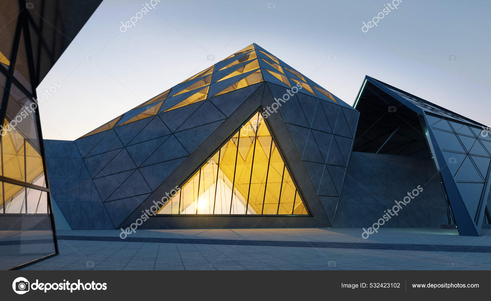 Triangle Building Architecture