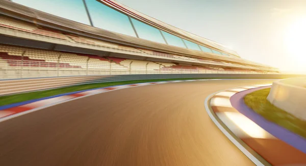 Motion blurred race track — Stock Photo © jamesteohart #125943232
