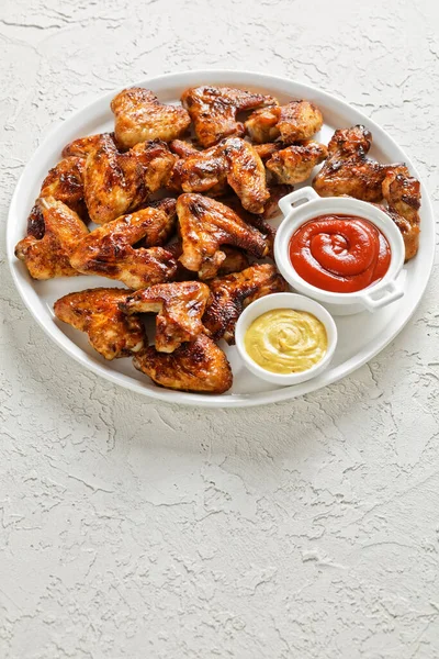 Chicken wings plate Stock Photos, Royalty Free Chicken wings plate ...