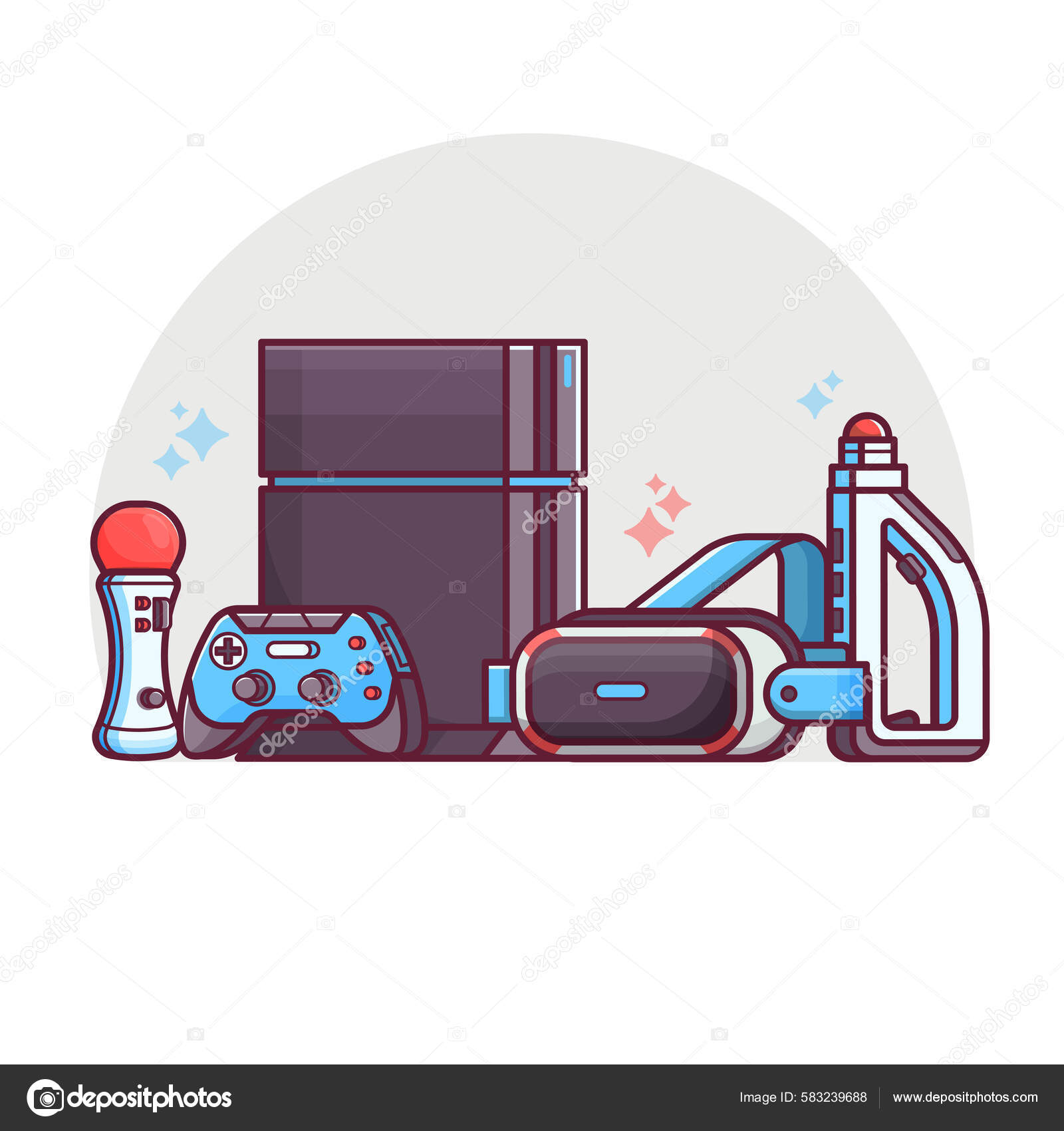 Augmented Reality Virtual Gaming Scene Devices Gadgets Cyberspace ...