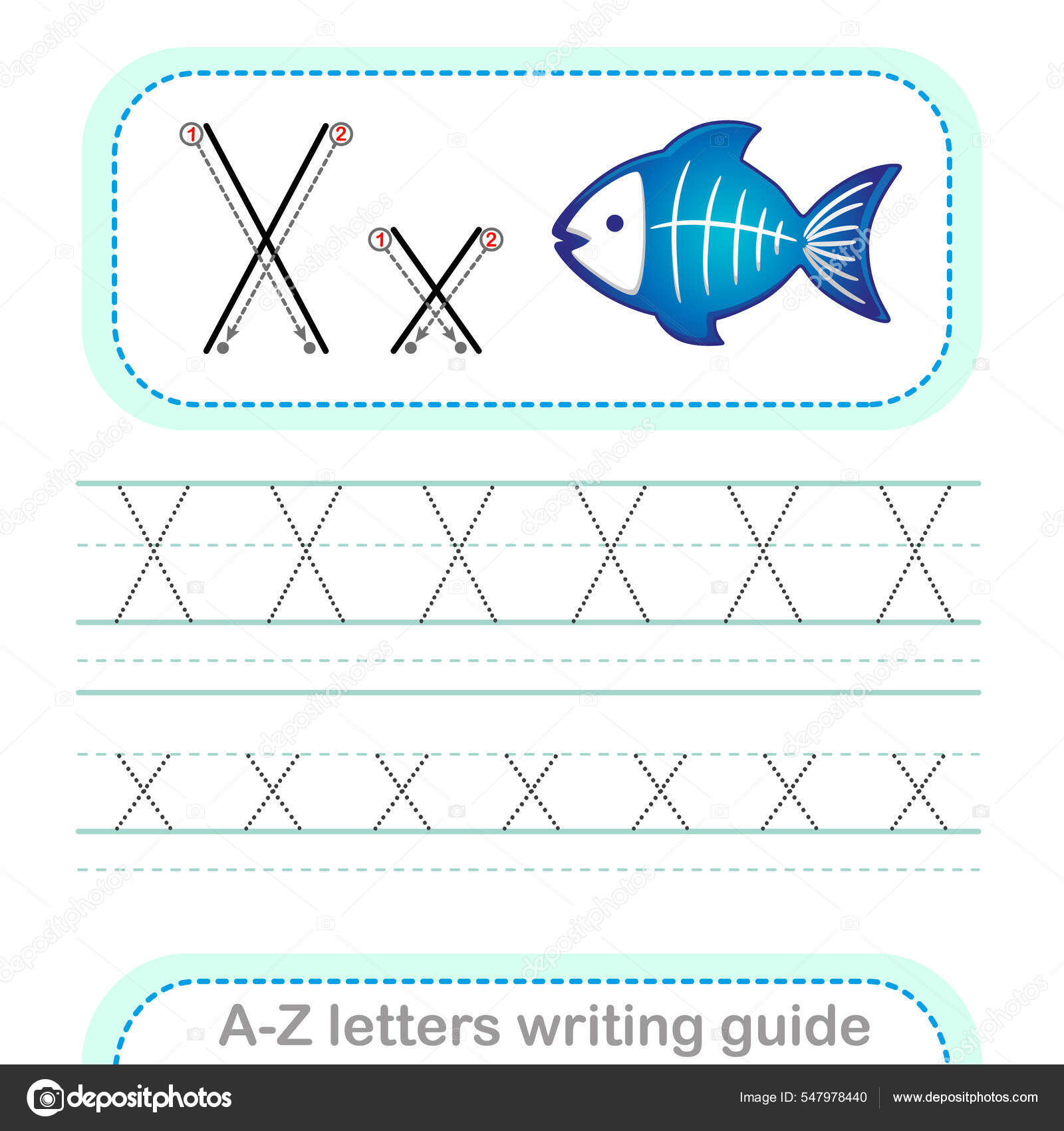 Briefschrijfgids Werkblad Tracing Letters Hoofdletters Kleine Letters ...