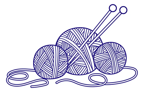 Crochet Hook And Yarn Black And White