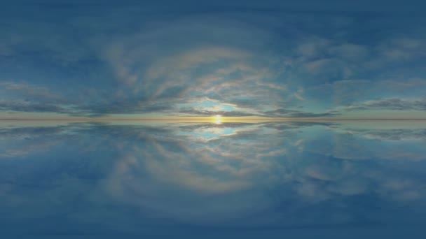 360 panorama spherical vr clouds, timelapse sky view cloudy nature ...