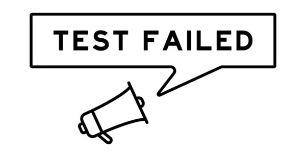Failed Test Clipart