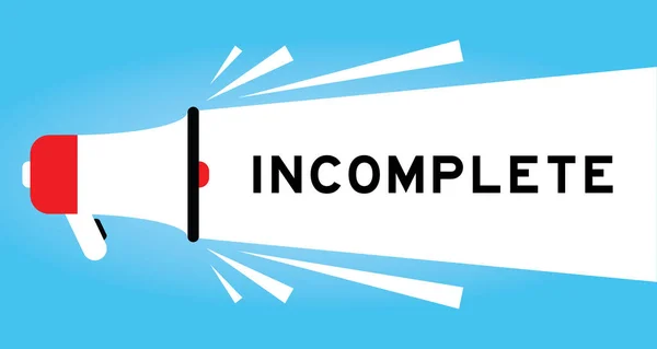 Red Color Corner Label Banner Word Incomplete Gray Background Stock ...