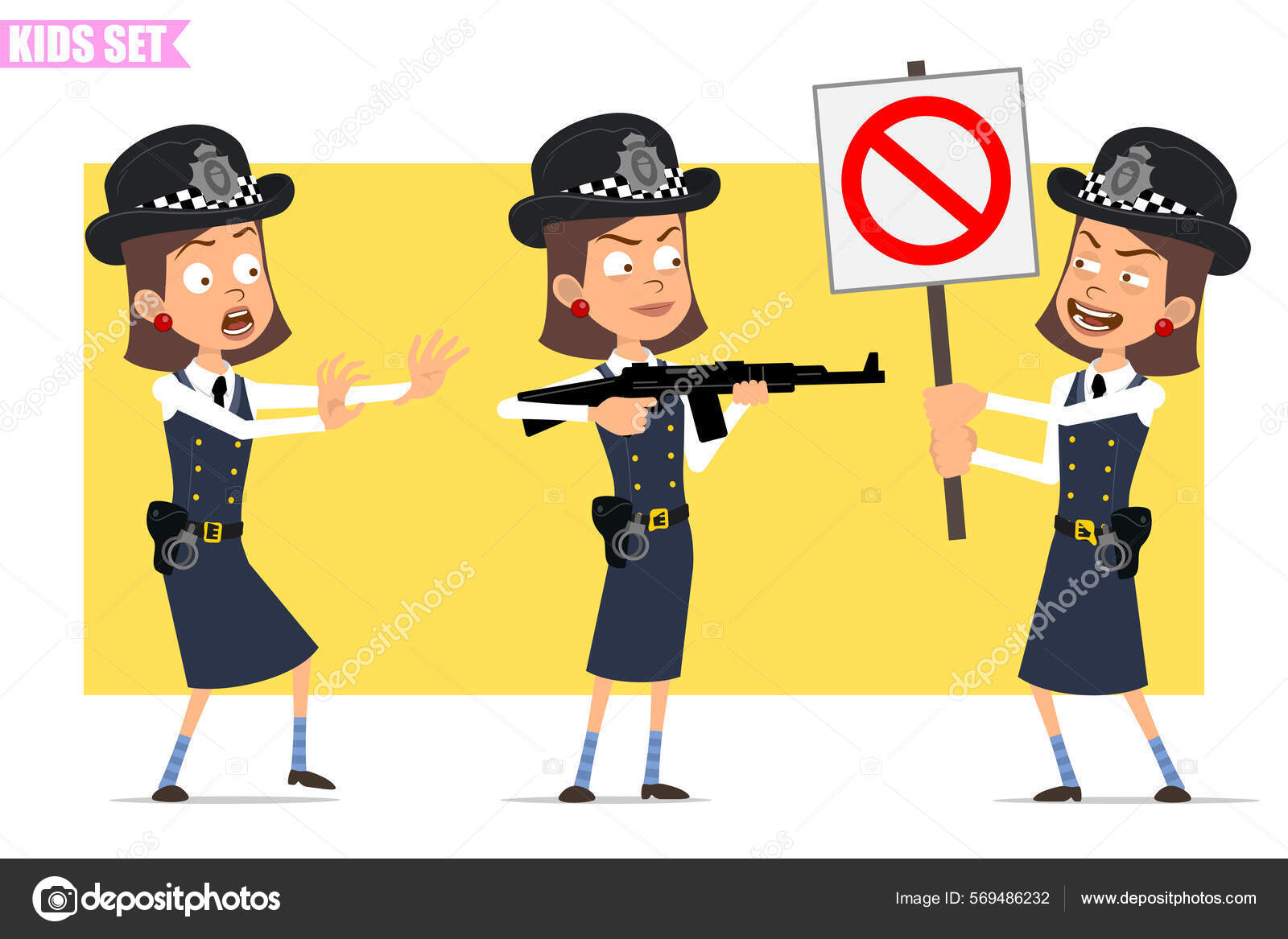 British Policeman Cartoon